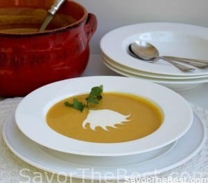 Roasted Butternut Ginger Soup - Savor the Best