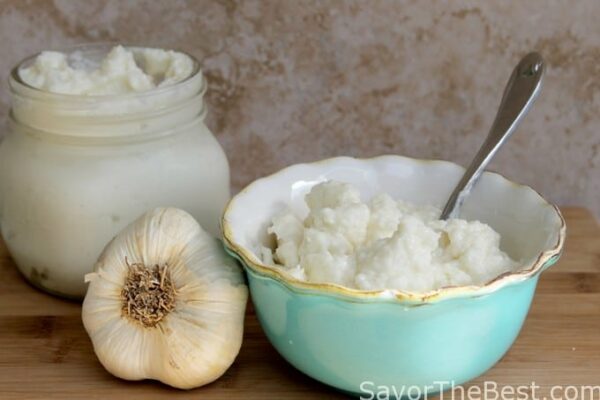 Lebanese Garlic Sauce - Savor the Best