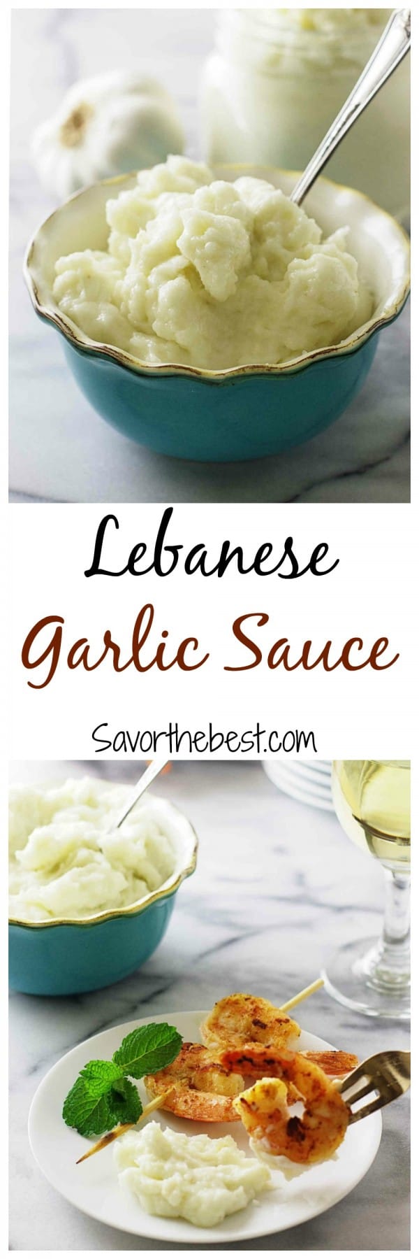 Lebanese Garlic Sauce - Savor the Best
