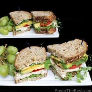 Pea Shoots and Chicken Sandwich - Savor the Best