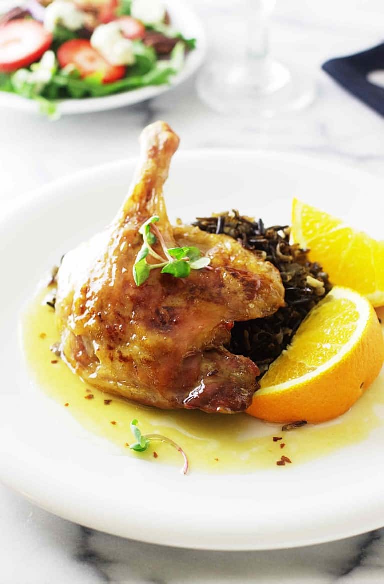 Roasted Duck Legs with Orange Sauce - Savor the Best