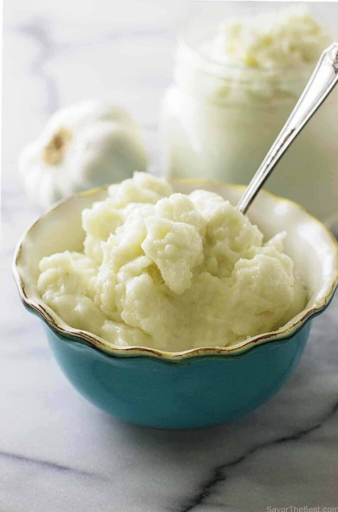Lebanese Garlic Sauce - Savor the Best