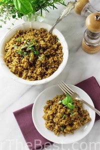 Einkorn Coconut Curry Risotto - Savor the Best