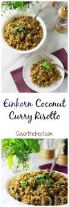 Einkorn Coconut Curry Risotto - Savor the Best