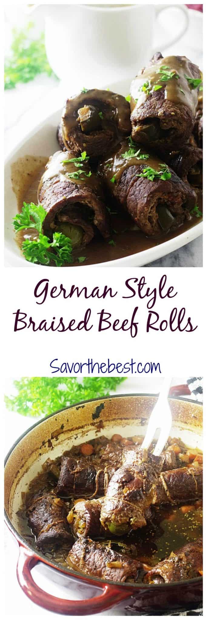 German Style Braised Beef Rolls - Savor the Best