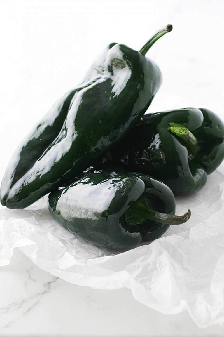How to Roast Poblano Peppers in the Oven - Savor the Best