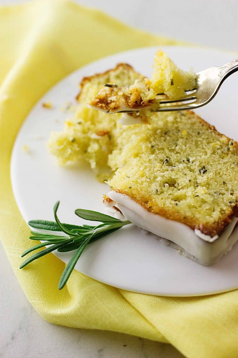 Rosemary Lemon Cake - Savor the Best