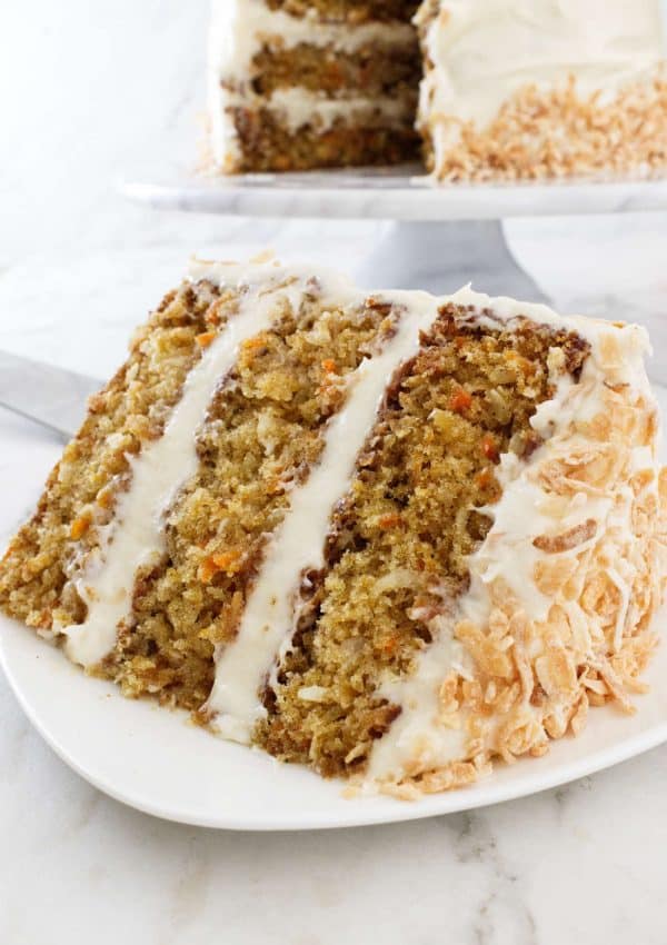 Coconut Cake with Coconut Butter-Cream Frosting - Savor the Best