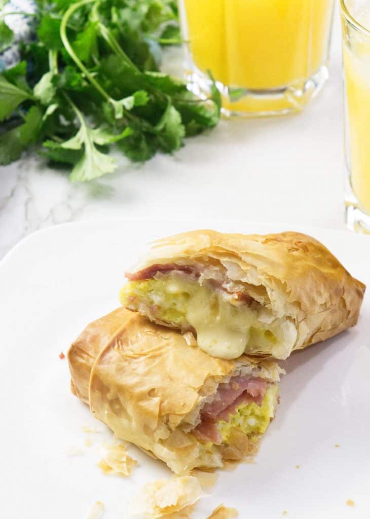 Crispy Phyllo Breakfast Burrito Wraps - Savor the Best