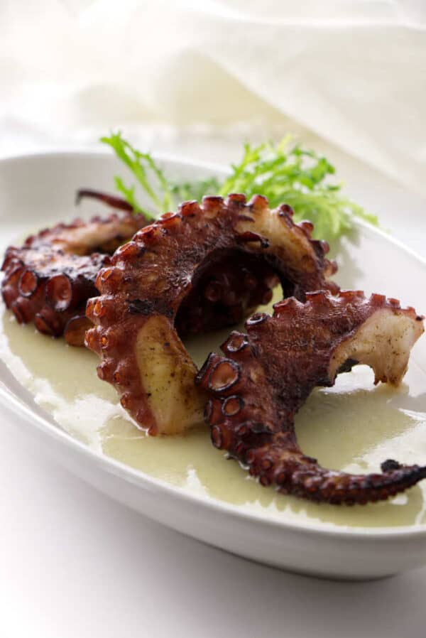 Grilled Octopus with Roasted Fingerling Potatoes - Savor the Best