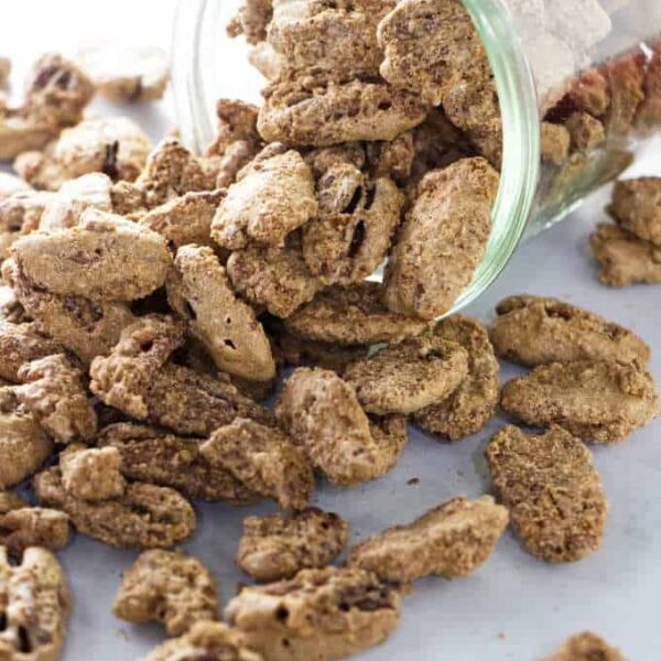 Cinnamon Sugar Candied Pecans - Savor the Best