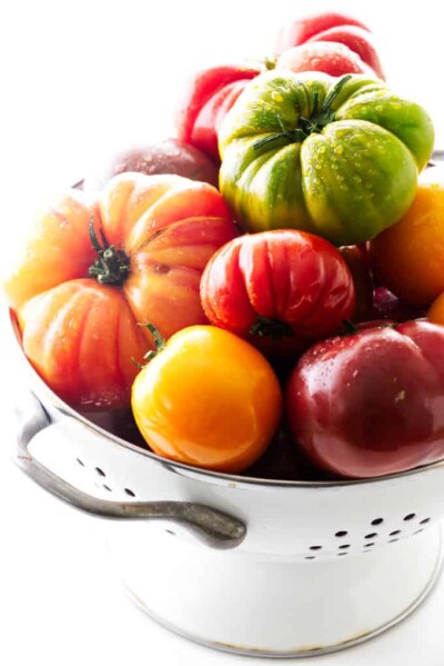 Heirloom Tomato Ricotta Tart - Savor the Best