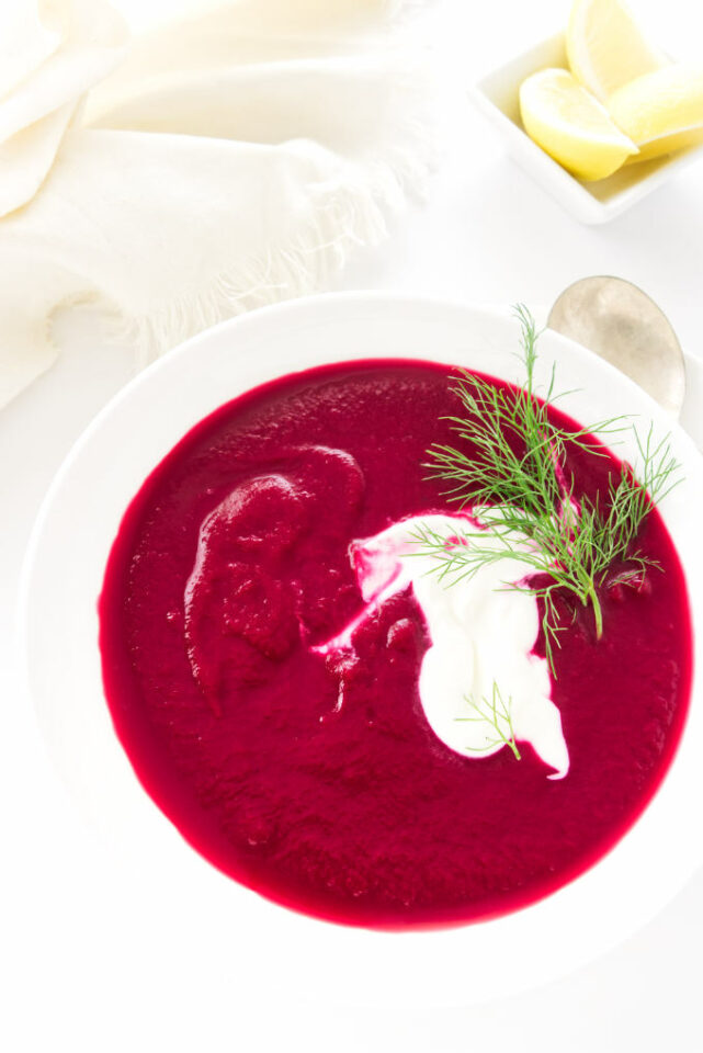 Roasted Red Beet Soup - Savor the Best