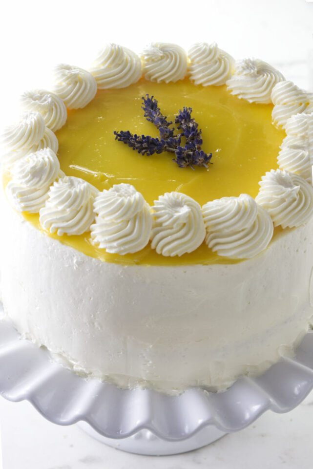 Lemon Lavender Cake - Savor the Best
