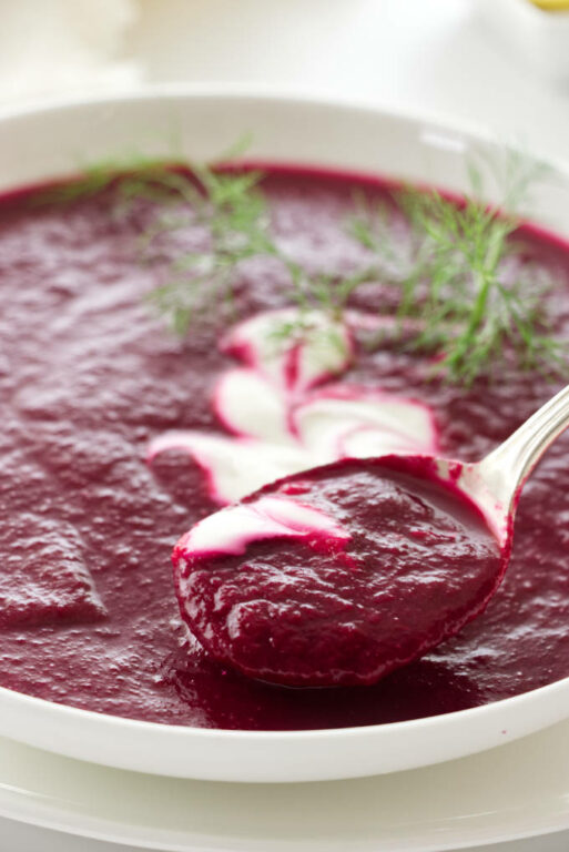 Roasted Red Beet Soup - Savor the Best