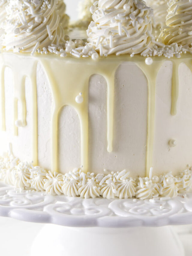 White Chocolate Cake - Savor the Best