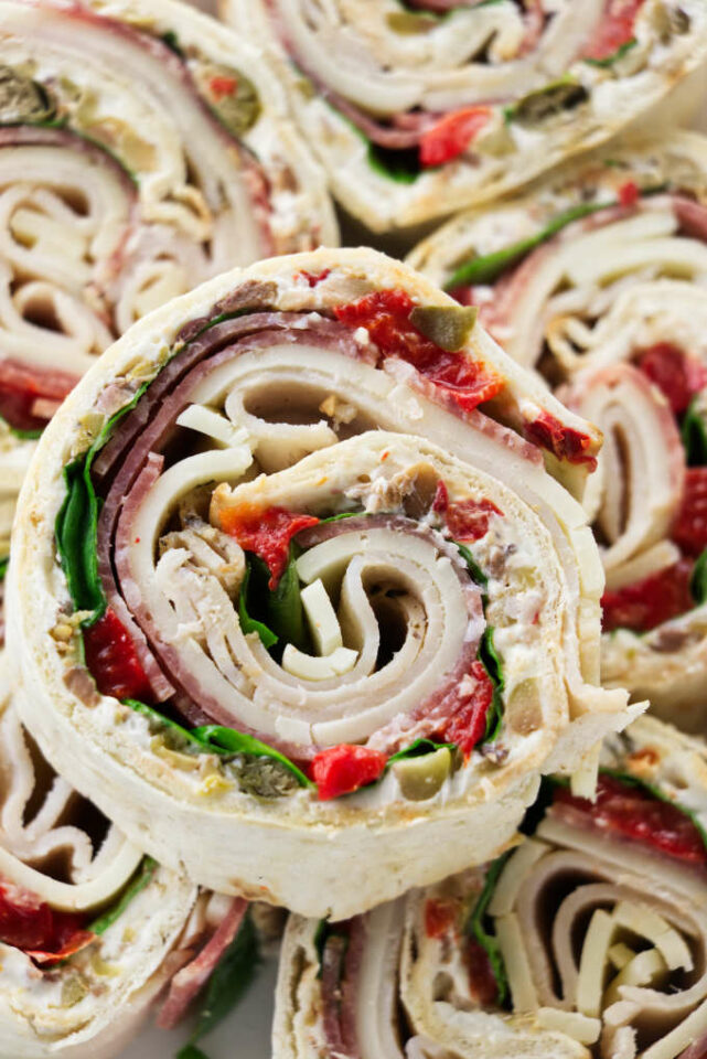 Italian Pinwheel Sandwiches - Savor the Best