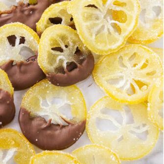 Candied Lemon Slices - Savor the Best