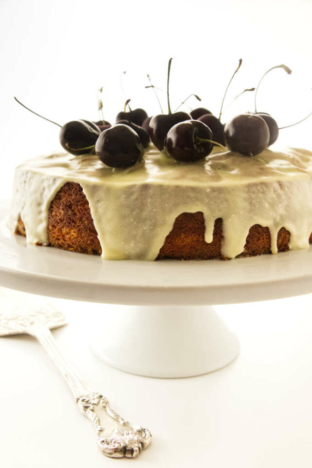 Fresh Cherry Cake - Savor the Best