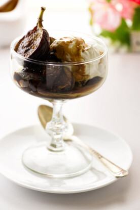 Honey Caramelized Figs with Crème Fraîche - Savor the Best