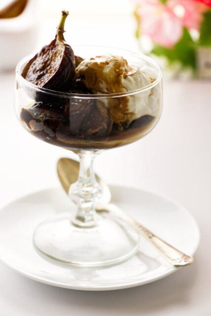 Honey Caramelized Figs with Crème Fraîche - Savor the Best