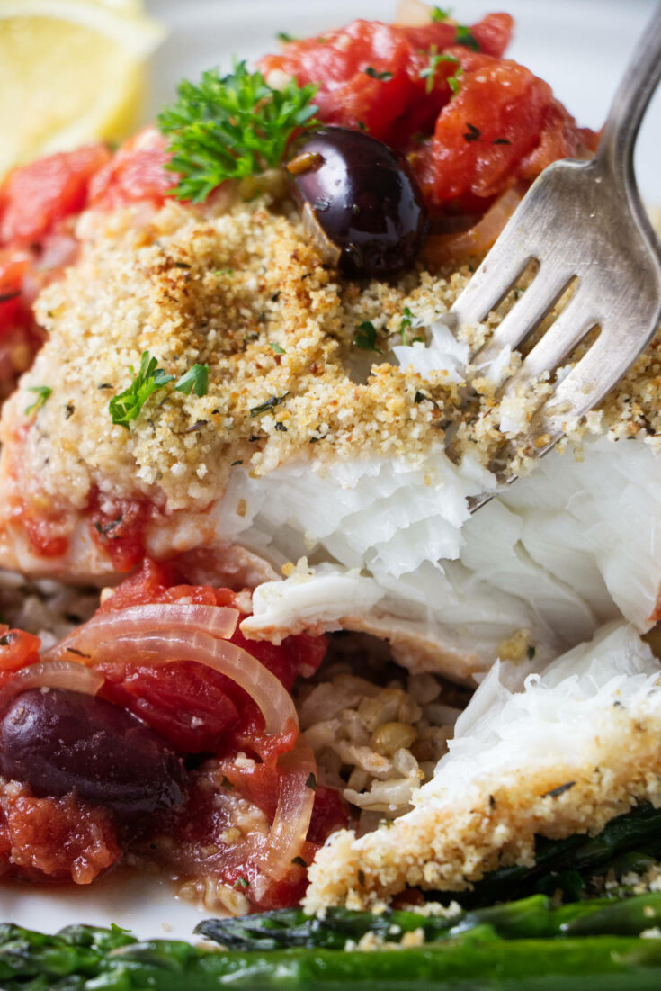 Mediterranean Halibut Provencal - Savor the Best