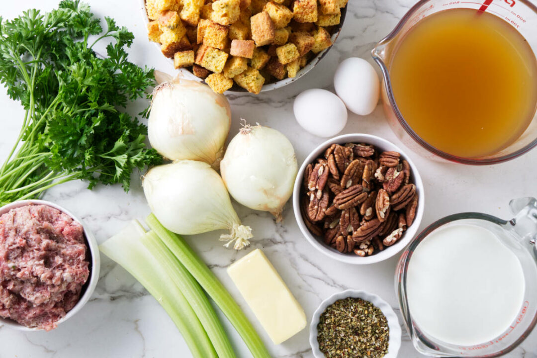 Cornbread Dressing for a Crowd - Savor the Best