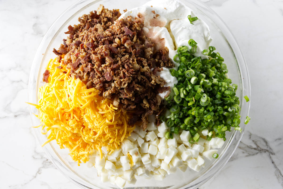 Cheesy Bacon Ranch Potatoes - Savor the Best