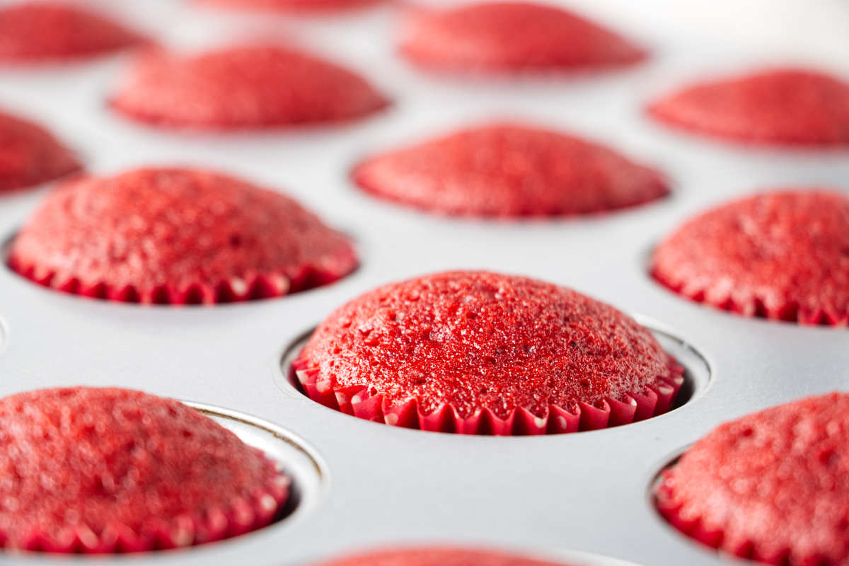Regular and Mini Red Velvet Cupcakes - Savor the Best