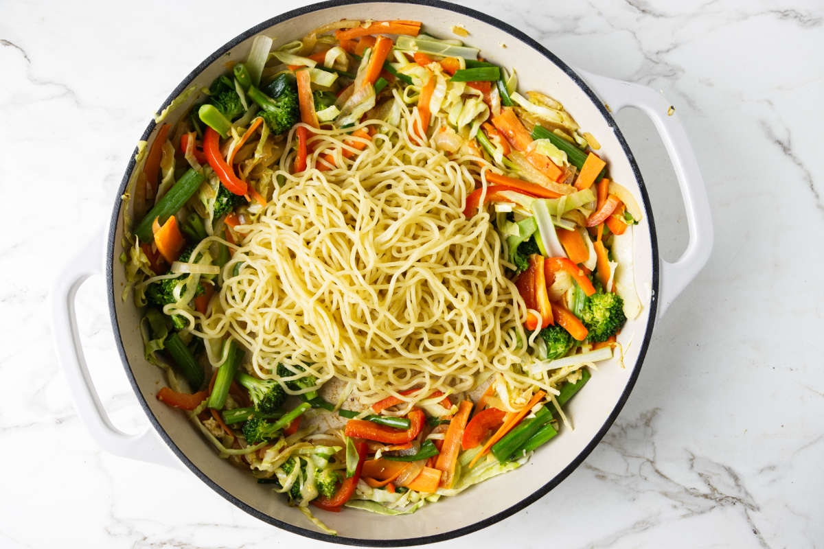 Shrimp Yakisoba - Savor the Best