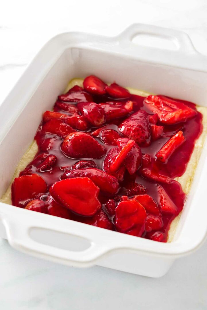 Strawberry Spoon Cake - Savor the Best