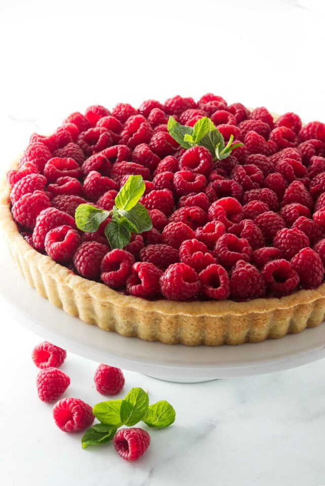 Chocolate Raspberry Tart - Savor the Best