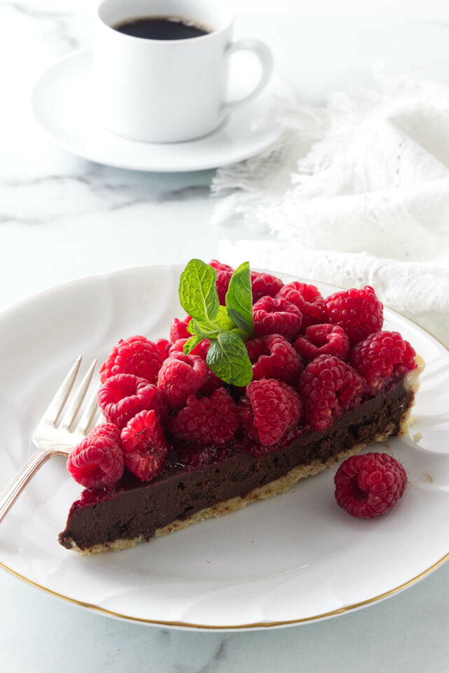 Chocolate Raspberry Tart - Savor the Best