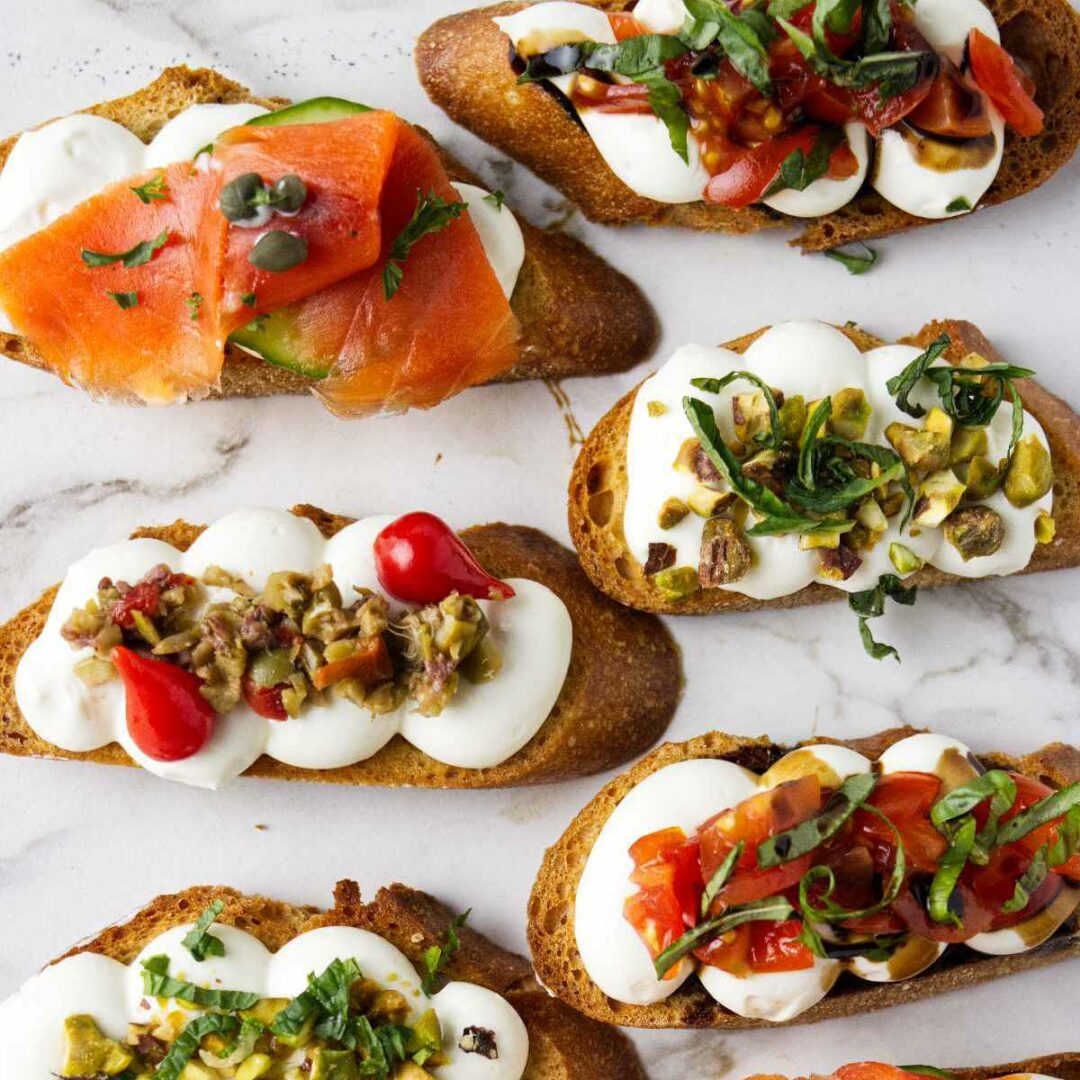 Whipped Ricotta Crostini Appetizer - Savor the Best