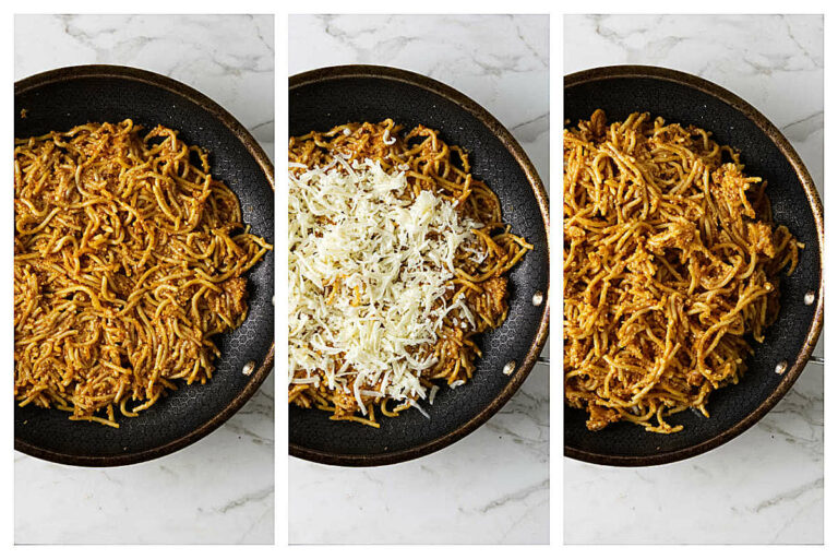 Easy Fried Spaghetti with Leftover Pasta - Savor the Best