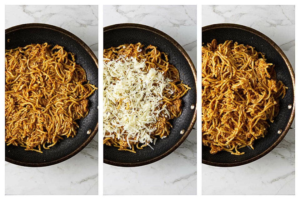 Easy Fried Spaghetti with Leftover Pasta - Savor the Best