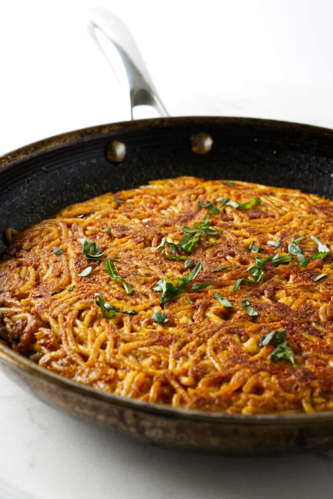 Easy Fried Spaghetti with Leftover Pasta - Savor the Best