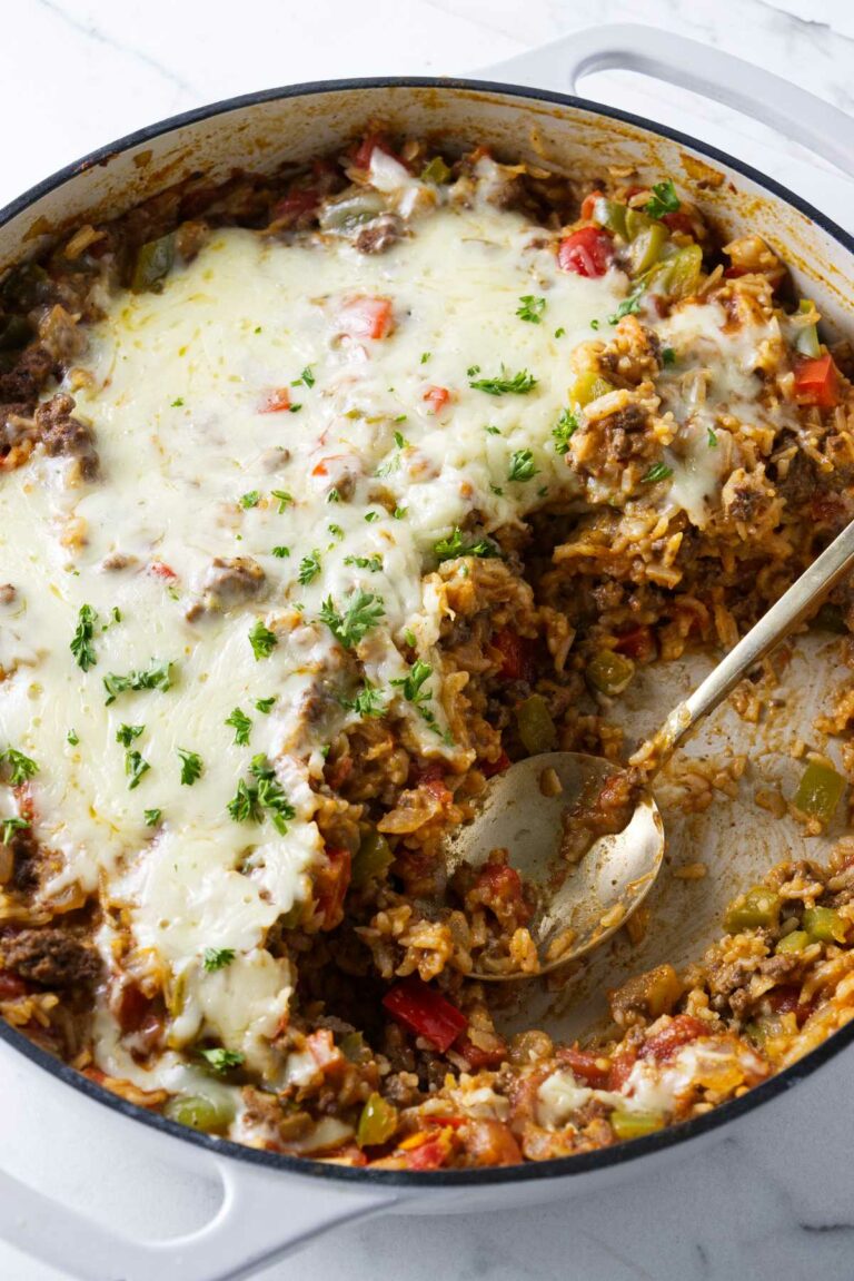 Easy Deconstructed Stuffed Peppers - Savor the Best