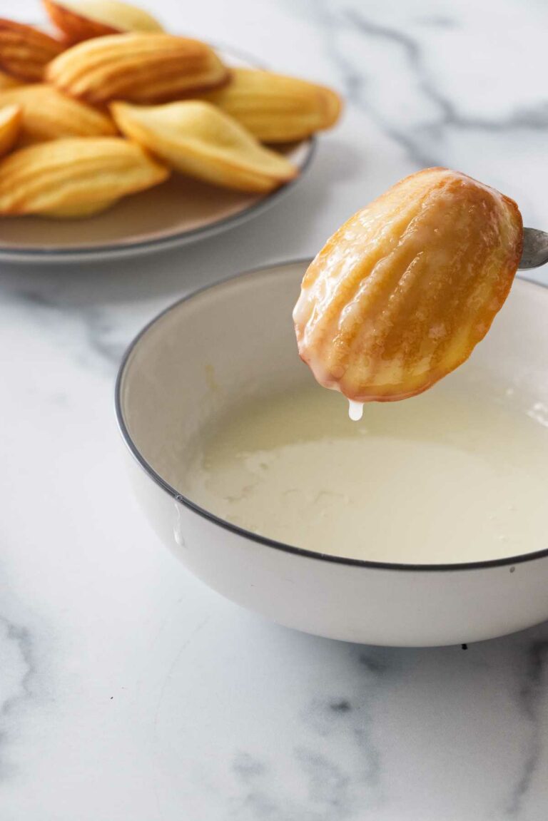 Glazed Lemon Madeleines - Savor the Best