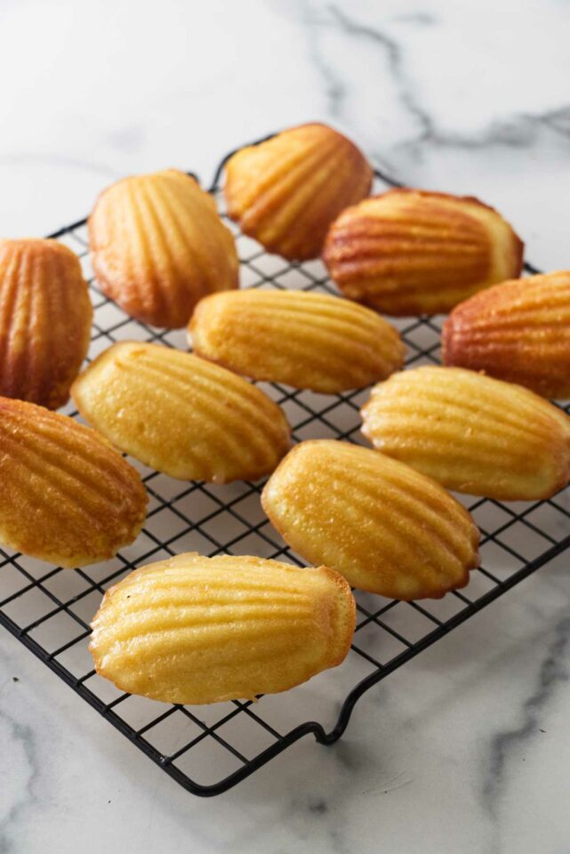 Glazed Lemon Madeleines - Savor the Best