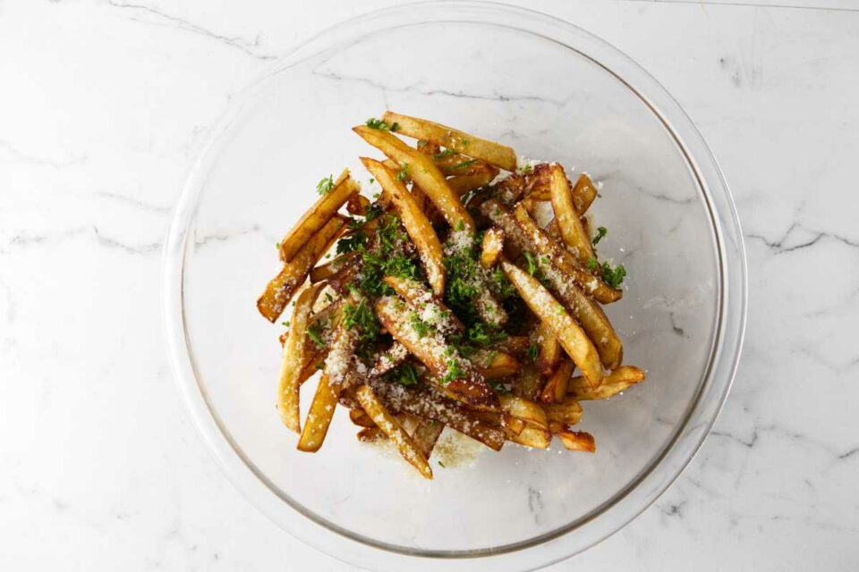 Parmesan Truffle Fries - Savor the Best