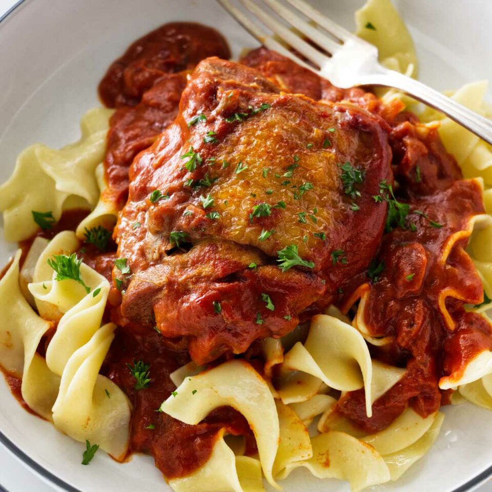 Slow Cooker Chicken Paprikash - Savor the Best