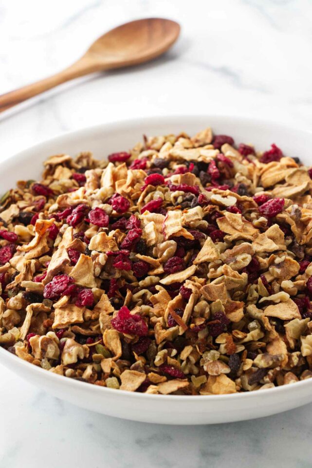 Crisp Apple Cranberry Granola with Gluten-Free Oats - Savor the Best