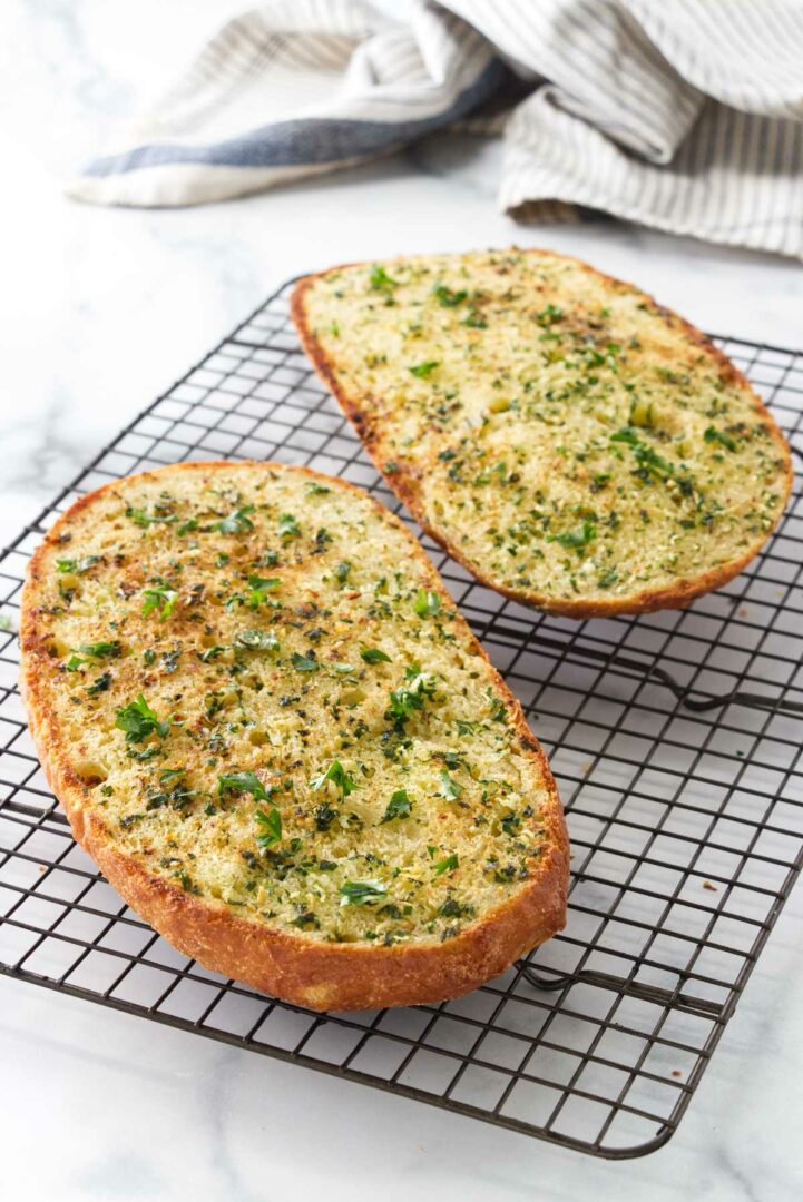 Homemade Garlic Bread - Savor the Best
