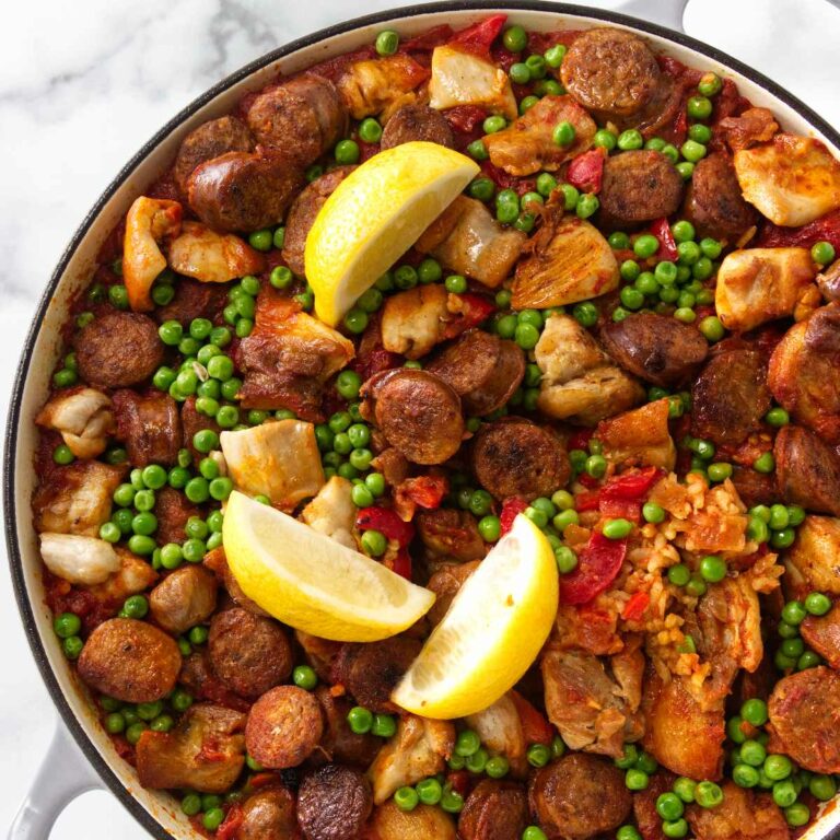 Chicken and Chorizo Paella - Savor the Best