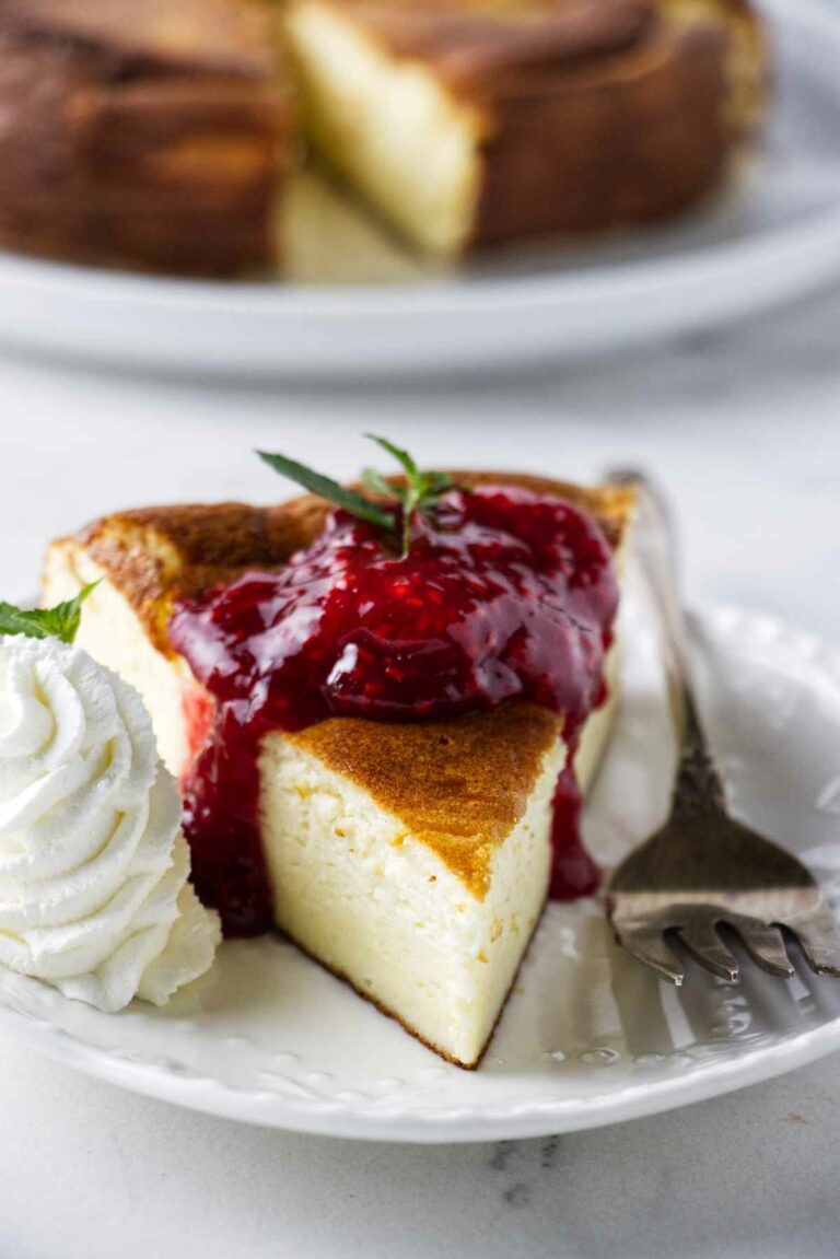 Turkish Yogurt Cake (low sugar and fat) - Savor the Best