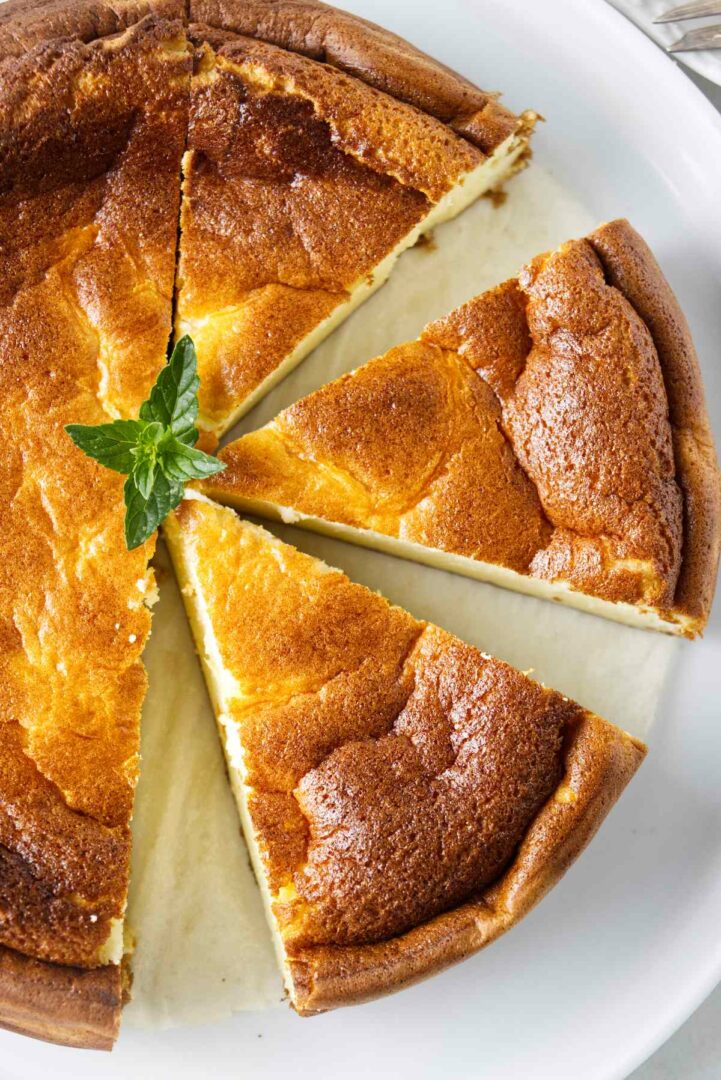 Turkish Yogurt Cake (low sugar and fat) - Savor the Best
