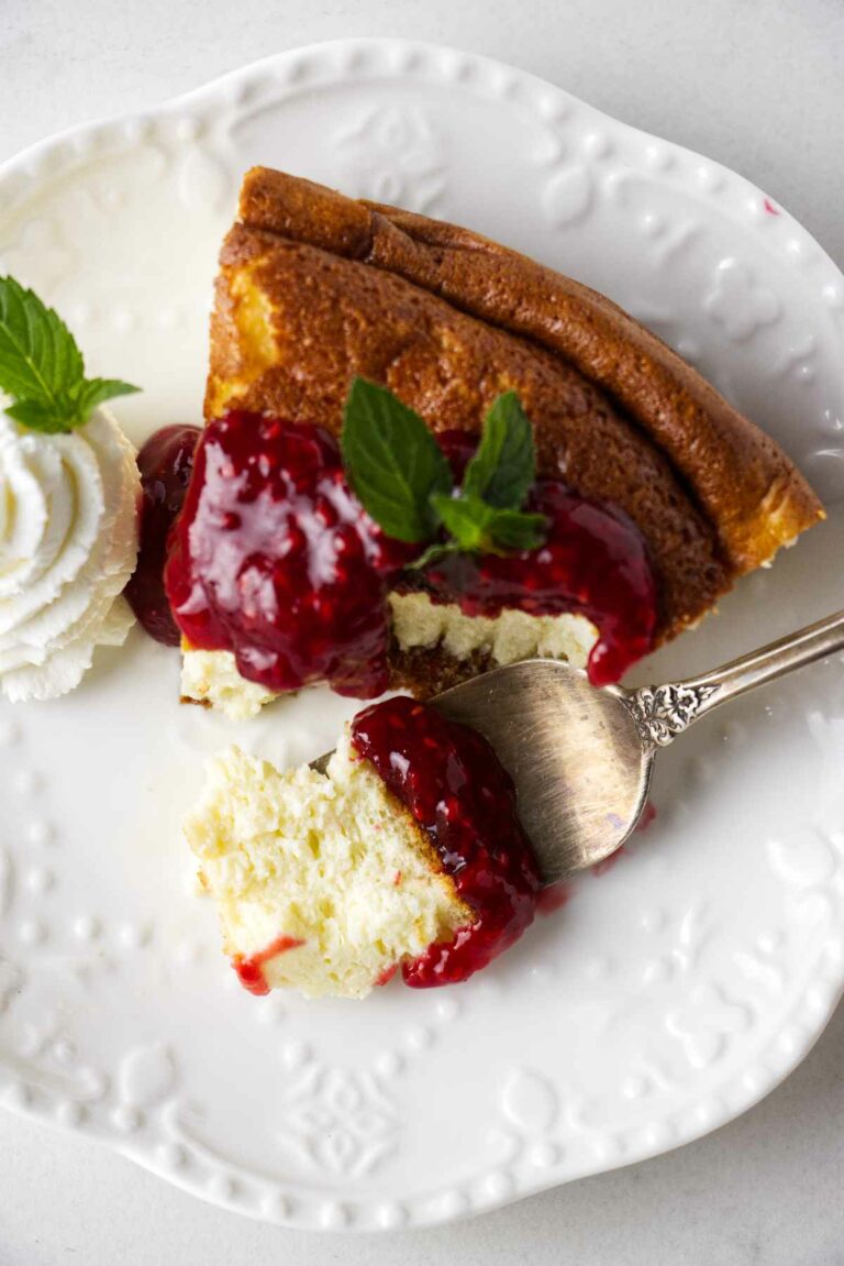 Turkish Yogurt Cake (low sugar and fat) - Savor the Best