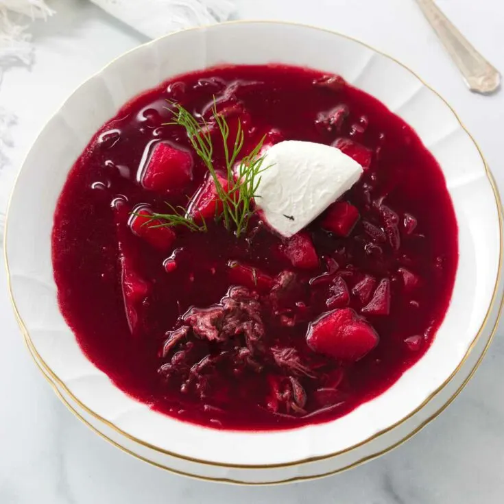 Classic Borscht Soup Recipe - Savor the Best