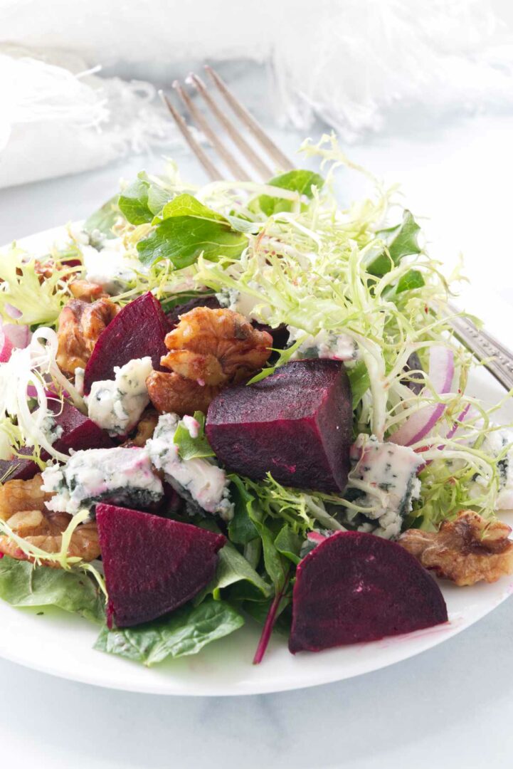 Beet Salad with Blue Cheese - Savor the Best